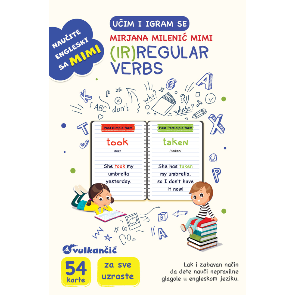 KARTE - UČIM I IGRAM SE – IR(REGULAR) VERBS - Grad Knjige